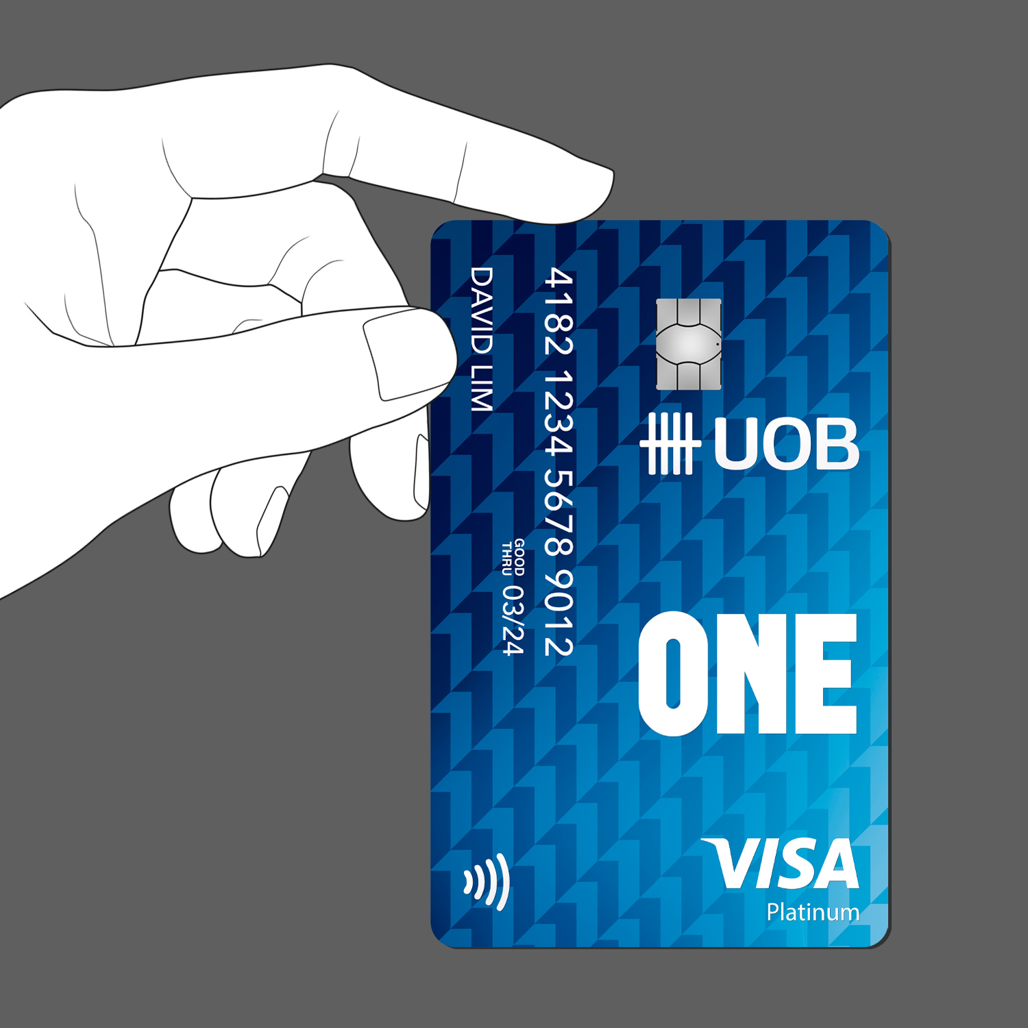 UOB ONE CARD – A Beautiful Design